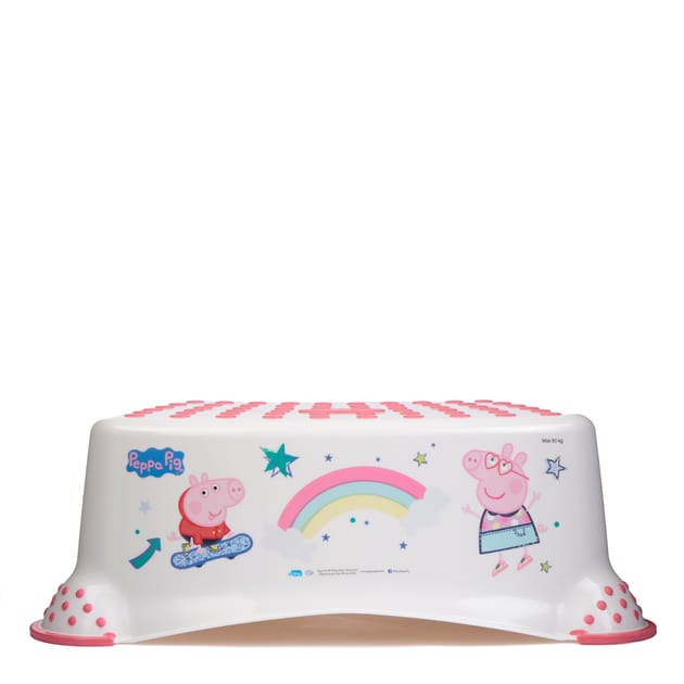 Peppa Pig Kids Step Stool | Home Bargains