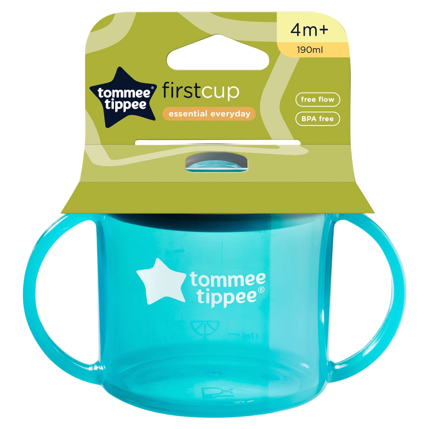Tommee Tippee First Cup Essentials Everyday 4m+ 190ml | Home Bargains