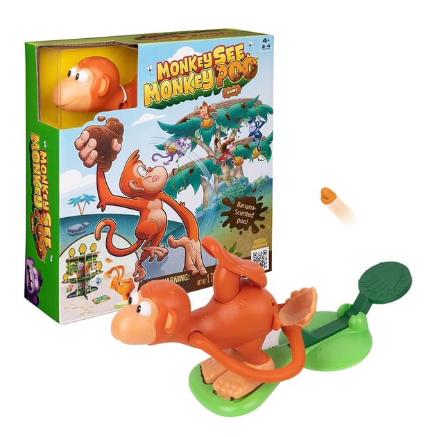 Monkey See Monkey Poo Game | Home Bargains