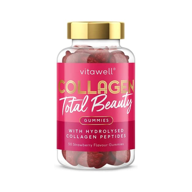 Vitawell 50 Collagen Total Beauty Gummies | Home Bargains