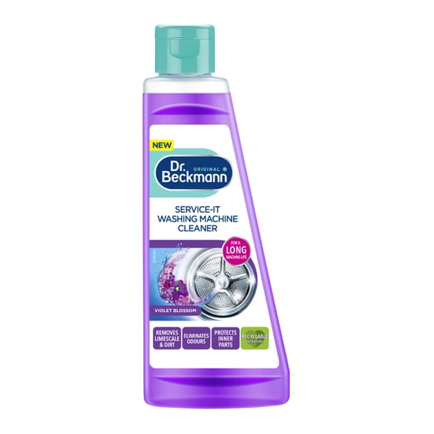 Dr Beckmann Service-it Washing Machine Cleaner 250ml – Violet Blossom ...