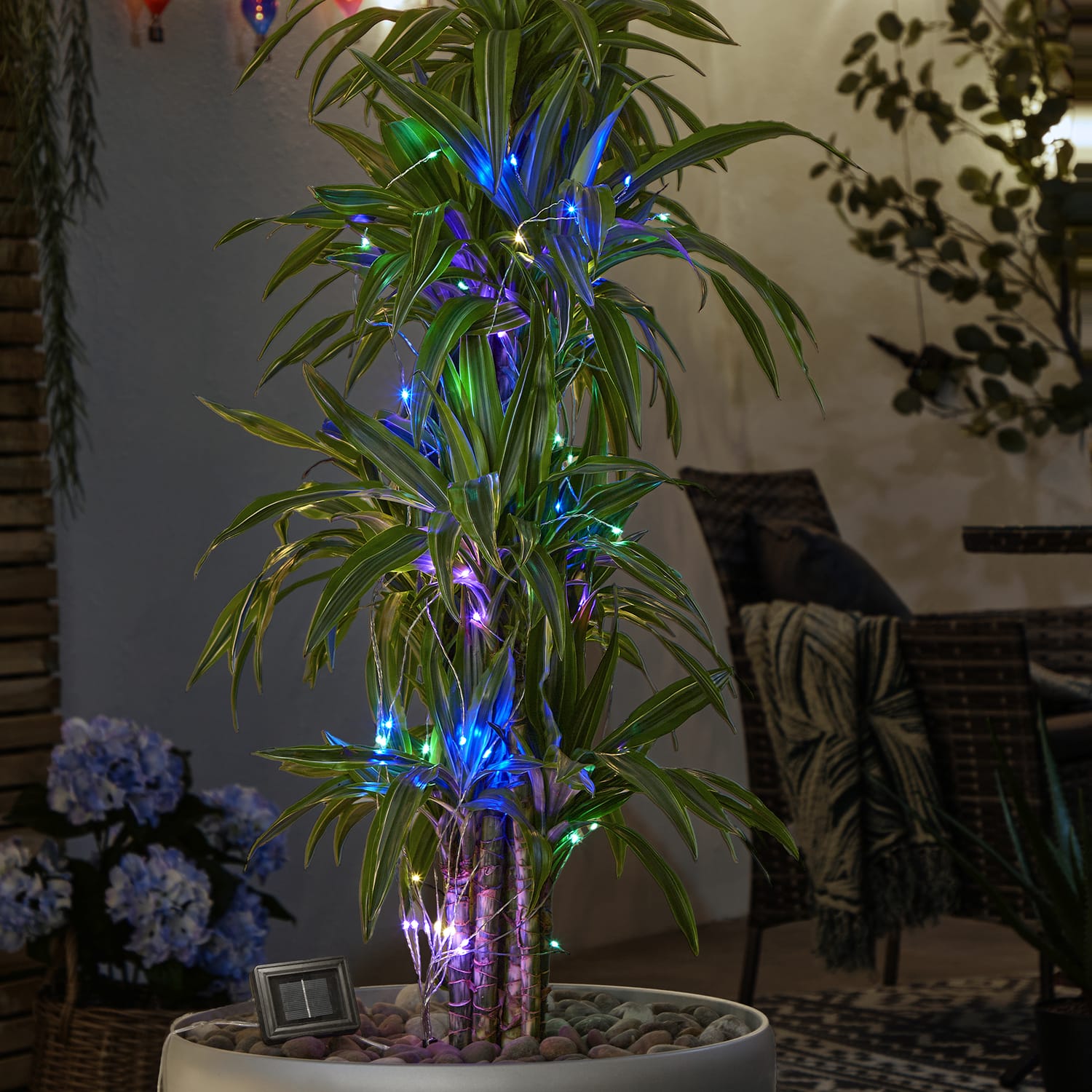 Firefly 10 Strand Plant Vine Solar Lights | Home Bargains