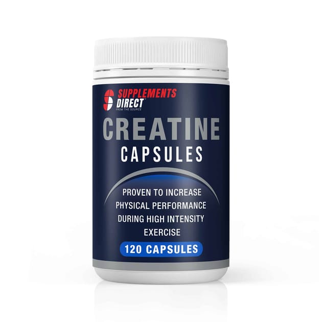 Supplements Direct Creatine Capsules 120s | Home Bargains