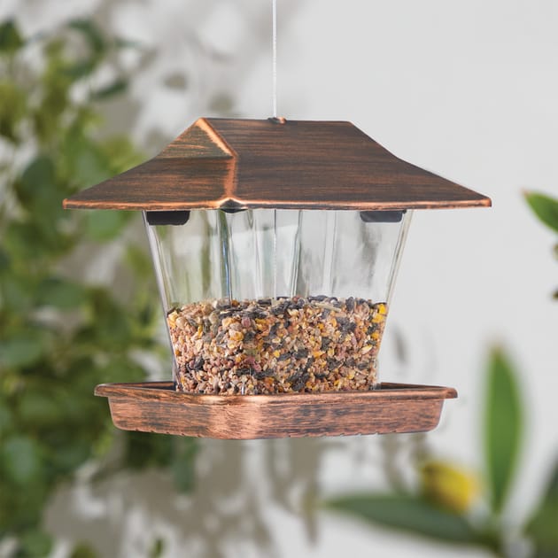 Wild Garden Bird House Feeder | Home Bargains