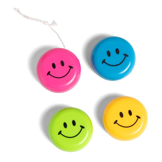 Let's Party Yo-Yos 4 Pack | Home Bargains