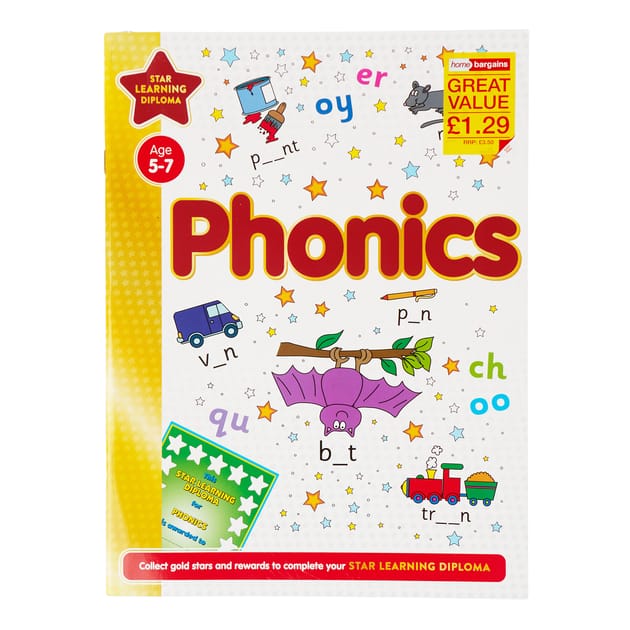 Star Learning Diploma - Phonics 5-7 Age | Home Bargains