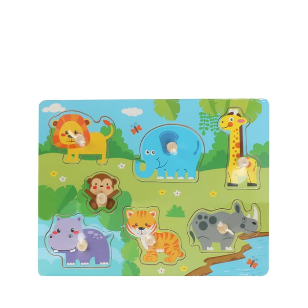 Wooden Animals Puzzle | Home Bargains