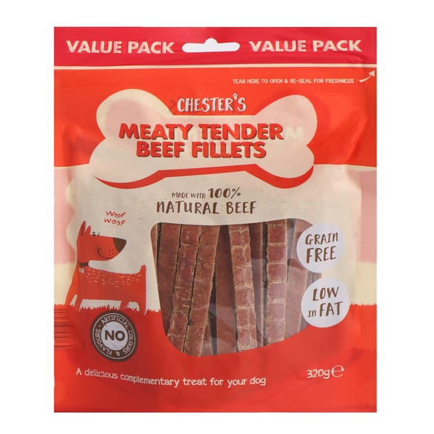 Chester's Meaty Tender Beef Fillets 320g | Home Bargains