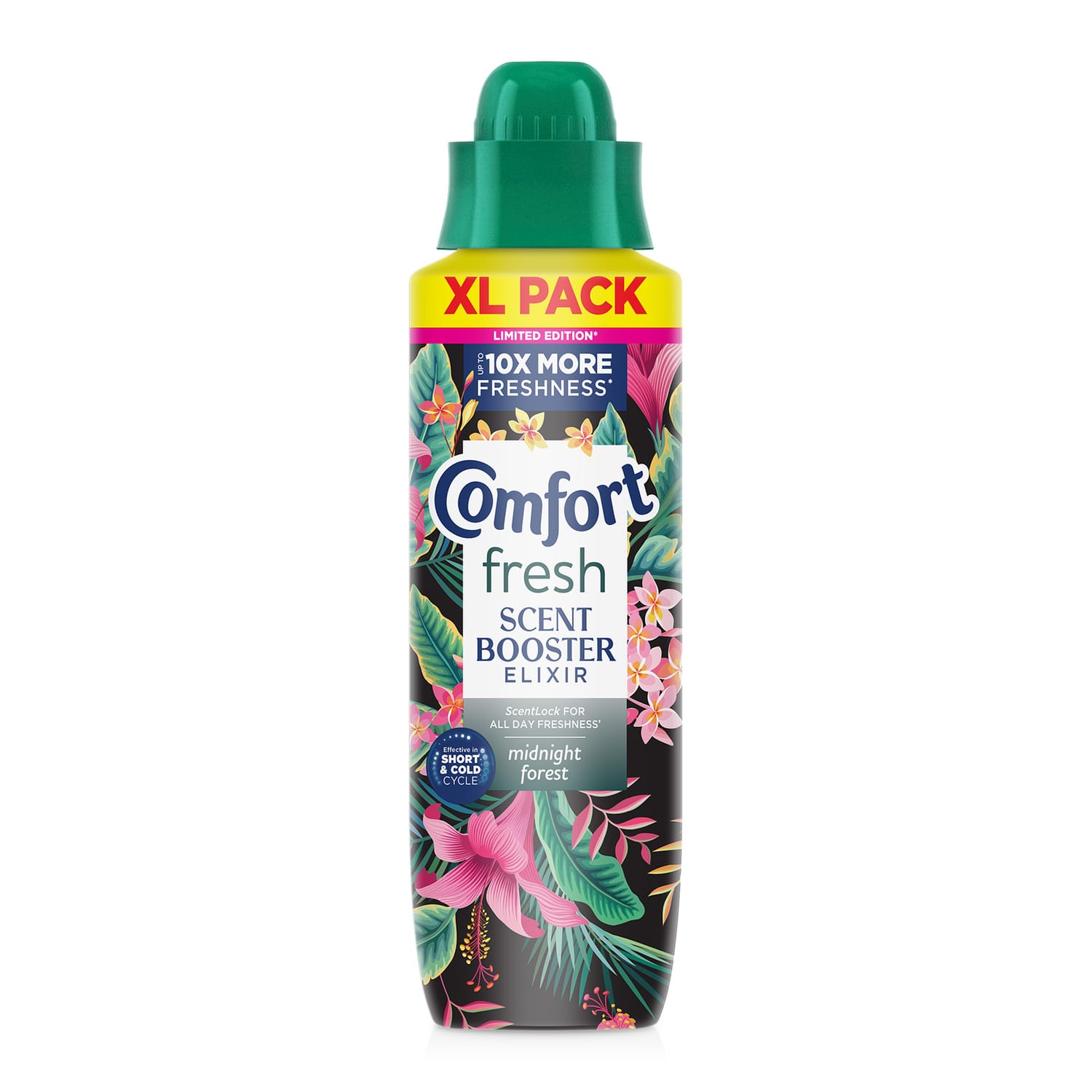 Comfort Scent Booster Elixir 828ml - Midnight Forest | Home Bargains
