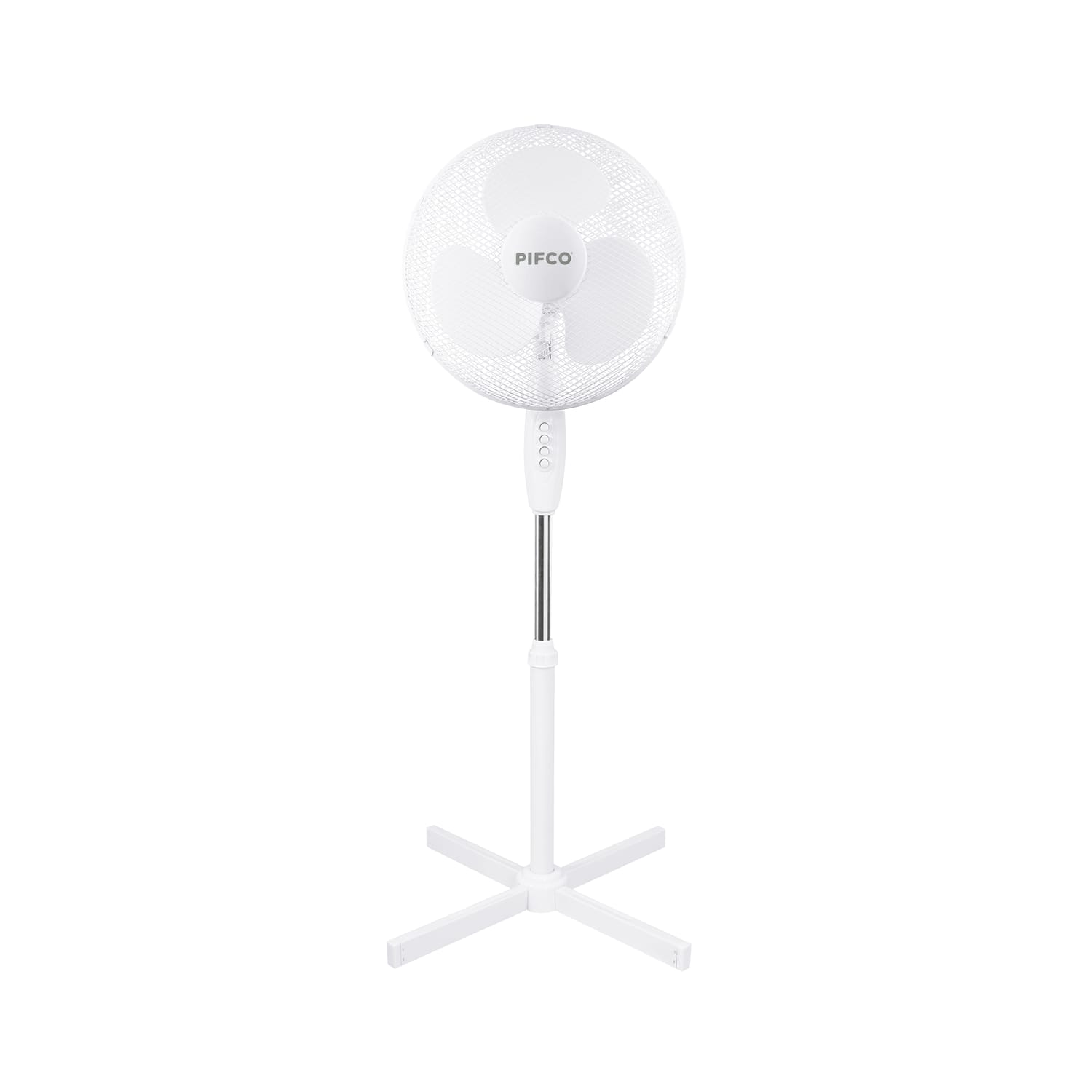 Pifco 16" Stand Fan - White | Home Bargains
