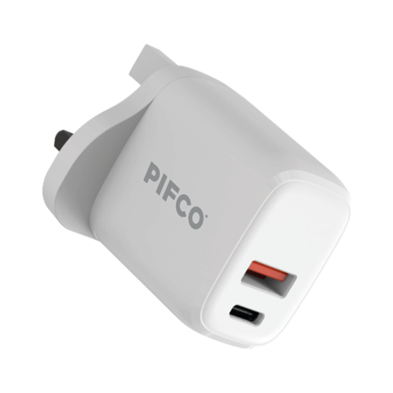 Pifco Fast Charge Plug 2 Port Plug | Home Bargains