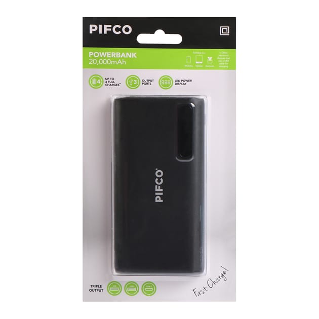 Pifco Power Bank 10,000mAh | Home Bargains
