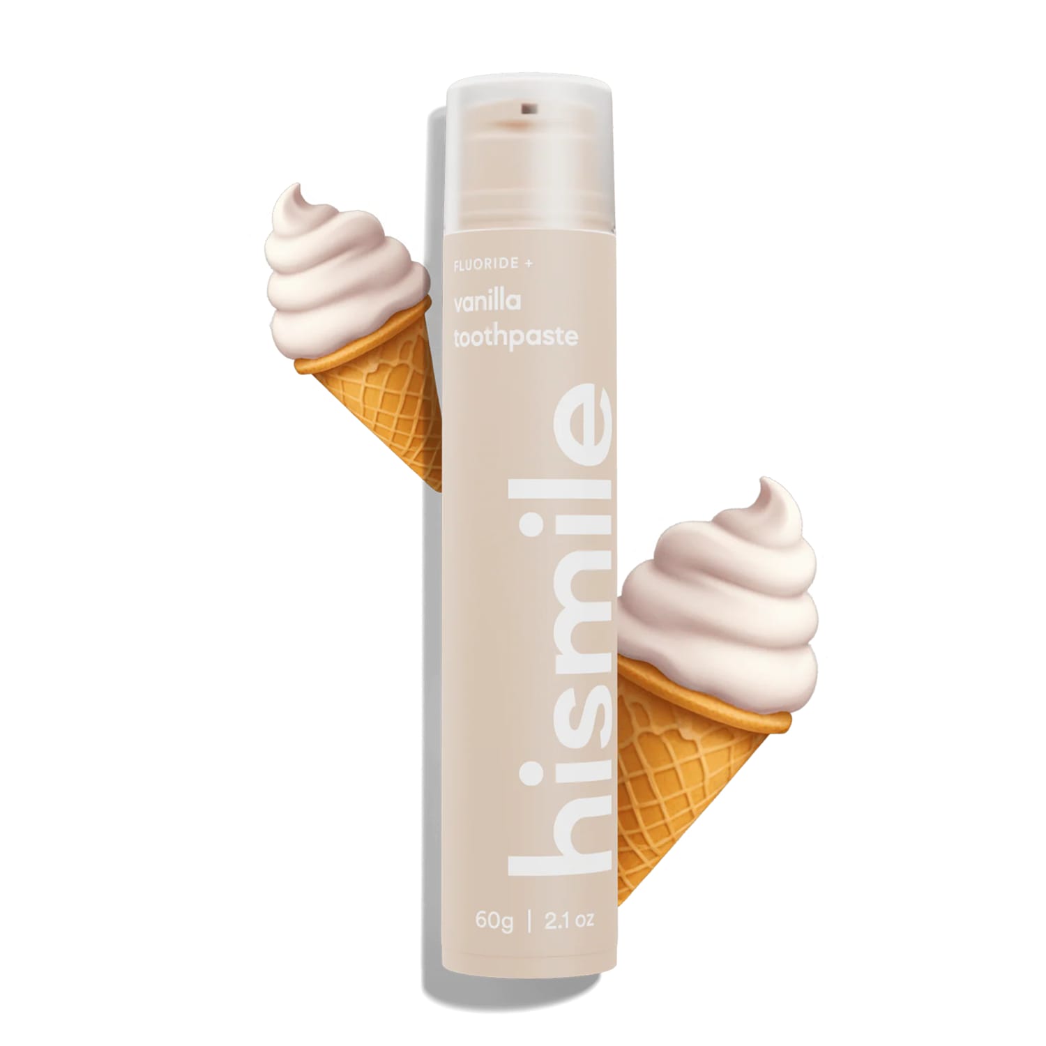 Hismile Vanilla Toothpaste 60g | Home Bargains