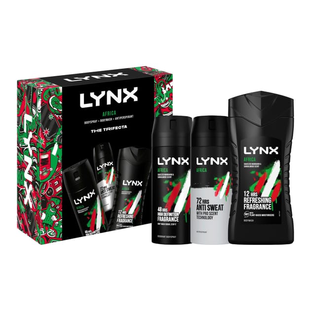 Lynx Body Spray Trio Gift Set - The Trifecta Africa | Home Bargains