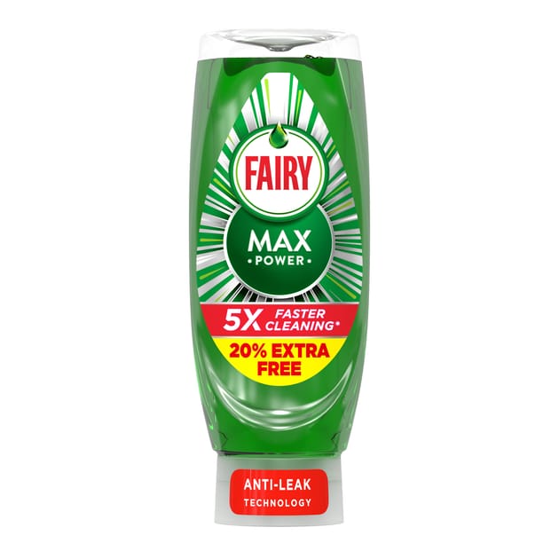 Fairy Max Power Washing Up Liquid 545ml | Home Bargains