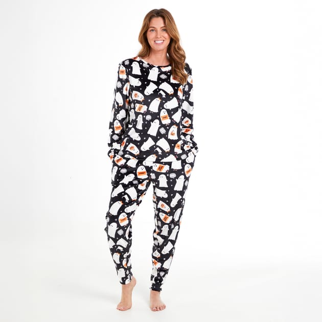 Hallow Scream By Originals Ladies Ghost Pyjamas | Home Bargains