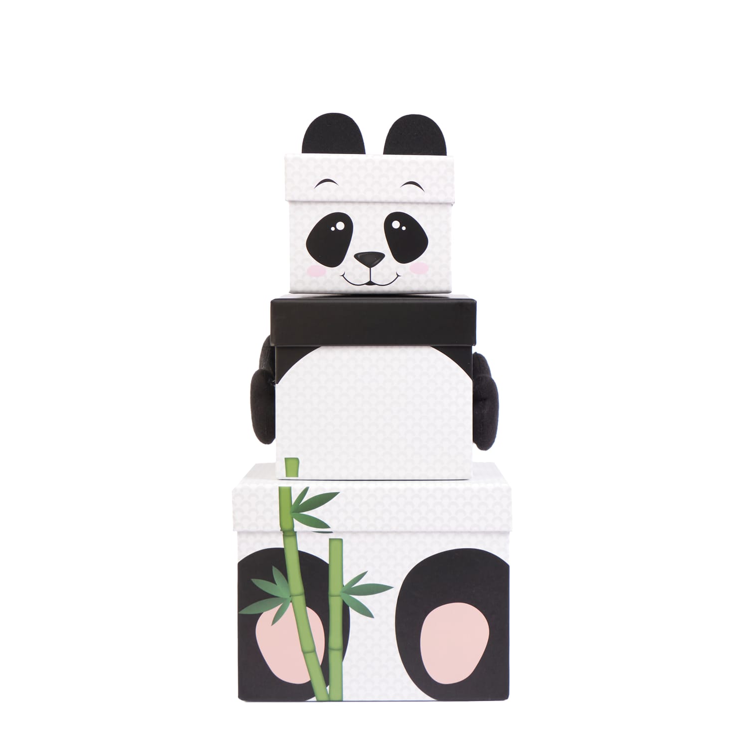 Character Boxes - Panda | Home Bargains