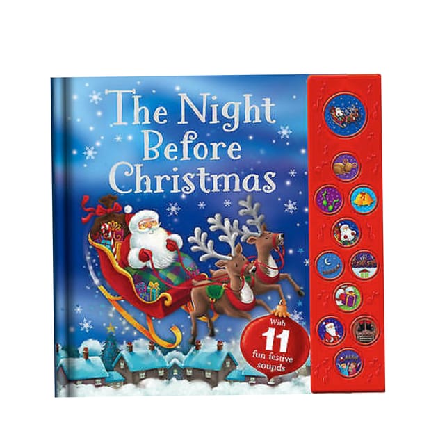 The Night Before Christmas Book With Sounds | Home Bargains