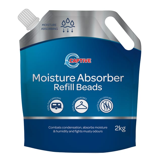 Captive Moisture Absorber Refill Beads 2kg | Home Bargains