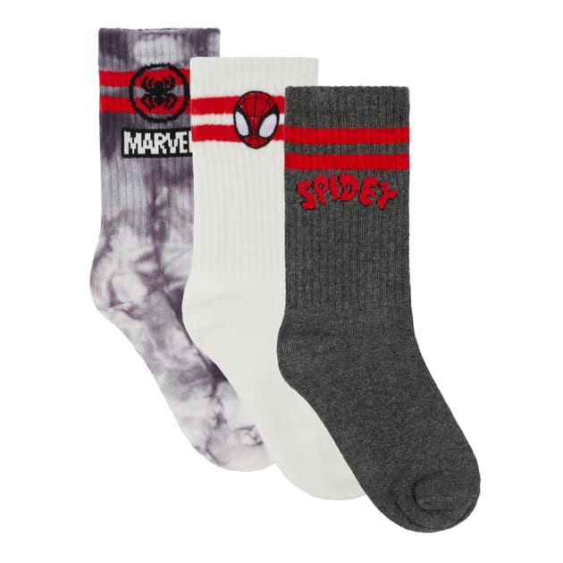 Marvel Spidey Socks 3 Pack | Home Bargains