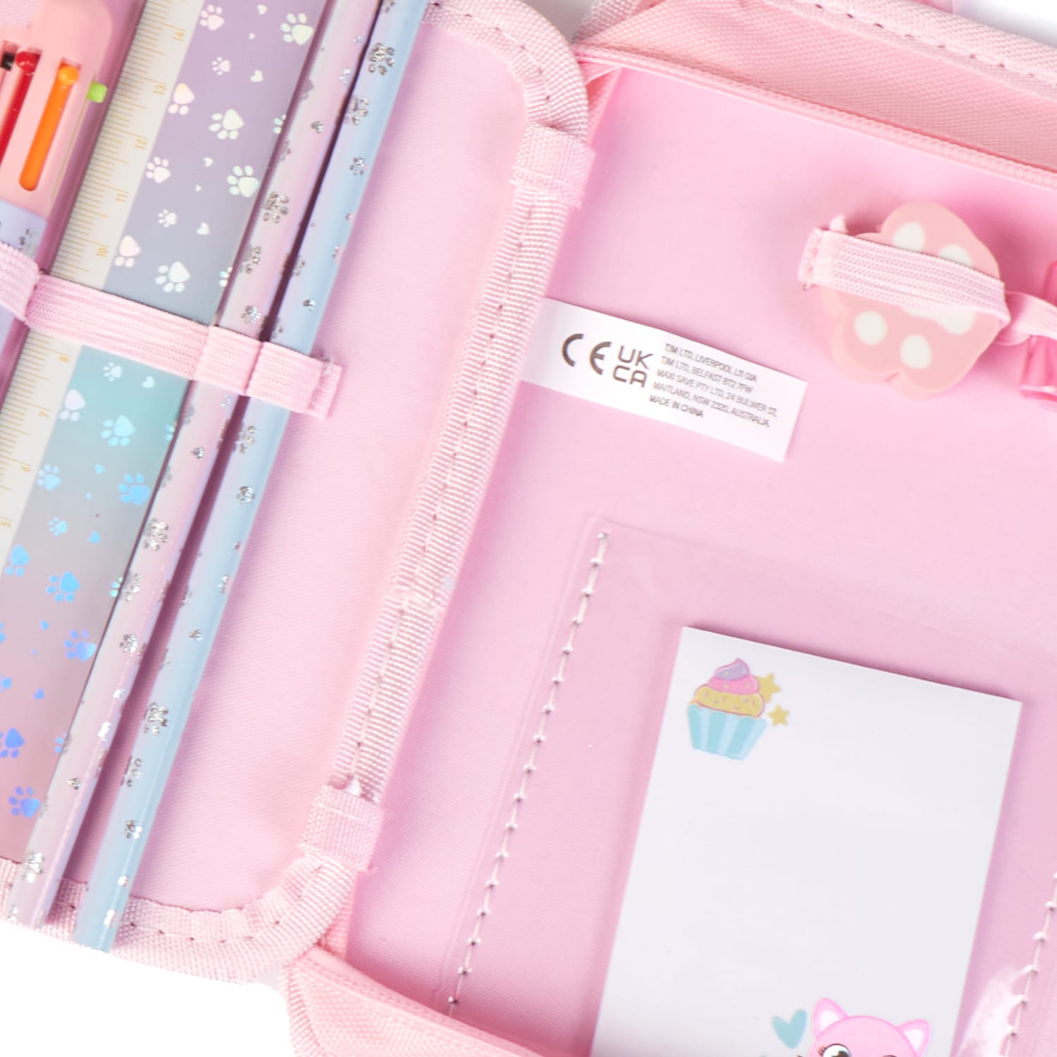 Scribble Pop Shop 40 Piece Pencil Case | Home Bargains