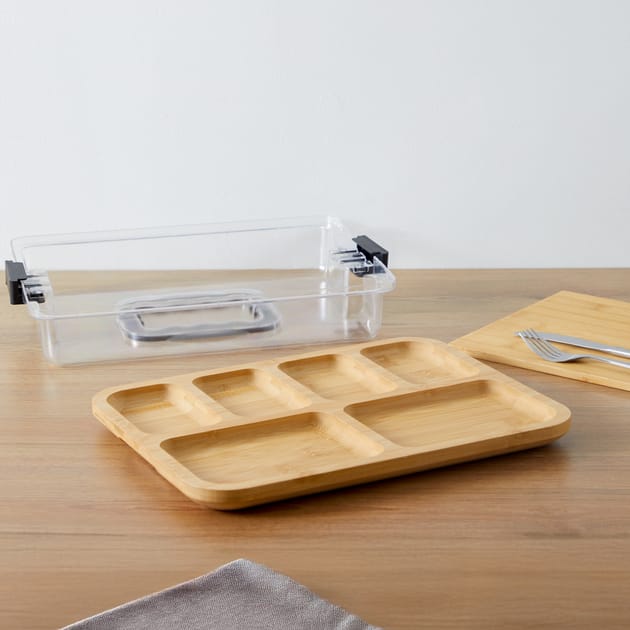 Kitchen Bamboo Serve board | Home Bargains