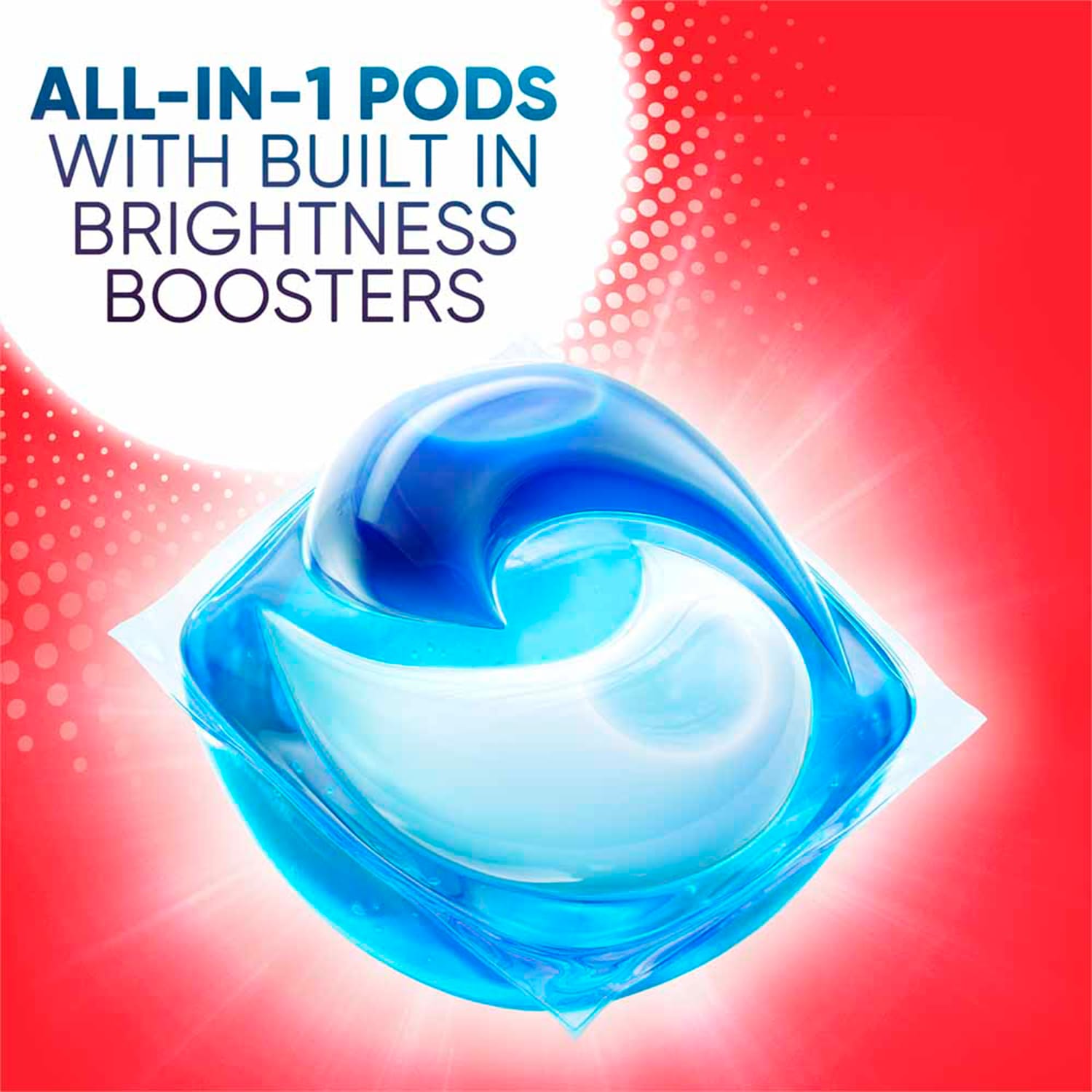 Daz All-In-1 Pods Washing Liquid Capsules For Whites & Colours 56 ...