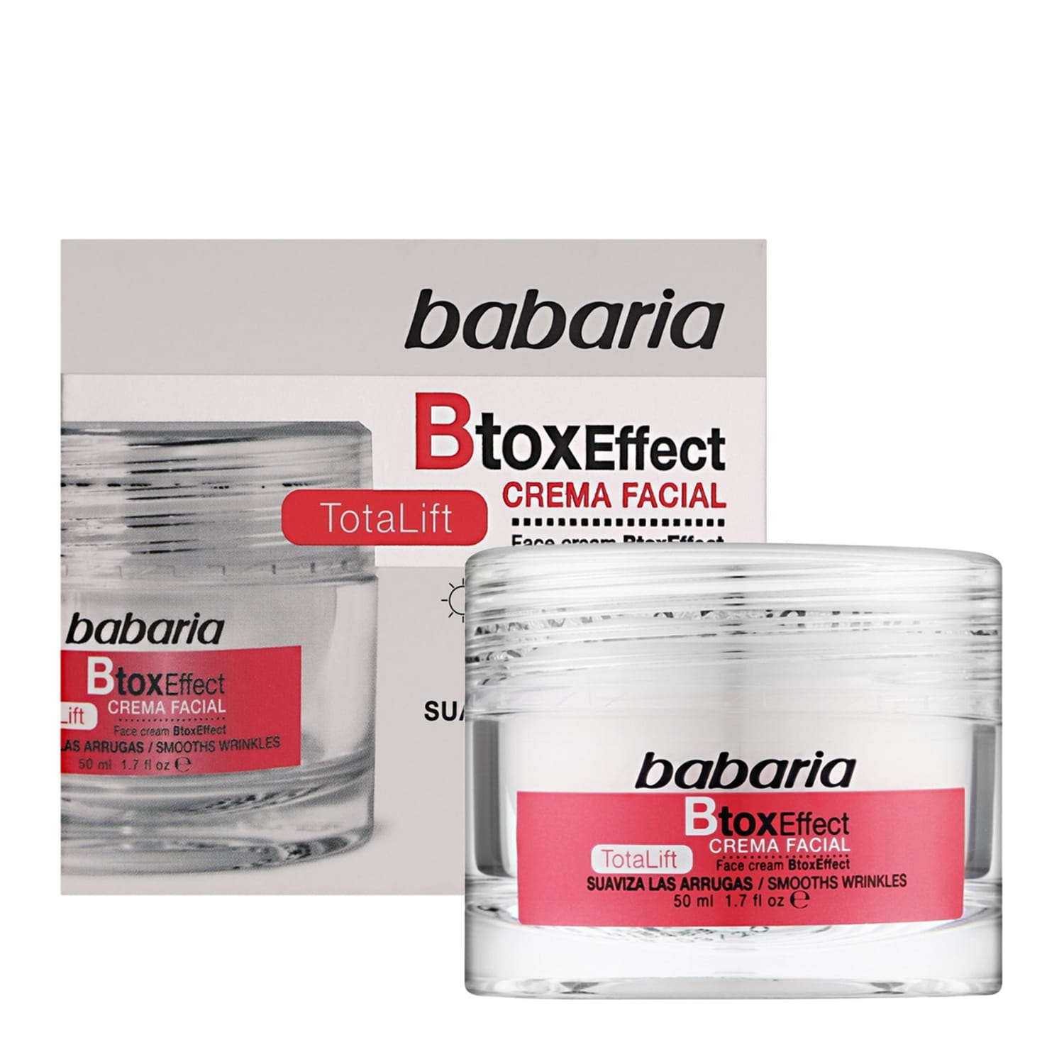 Babaria Btox Effect Cream 50ml | Home Bargains