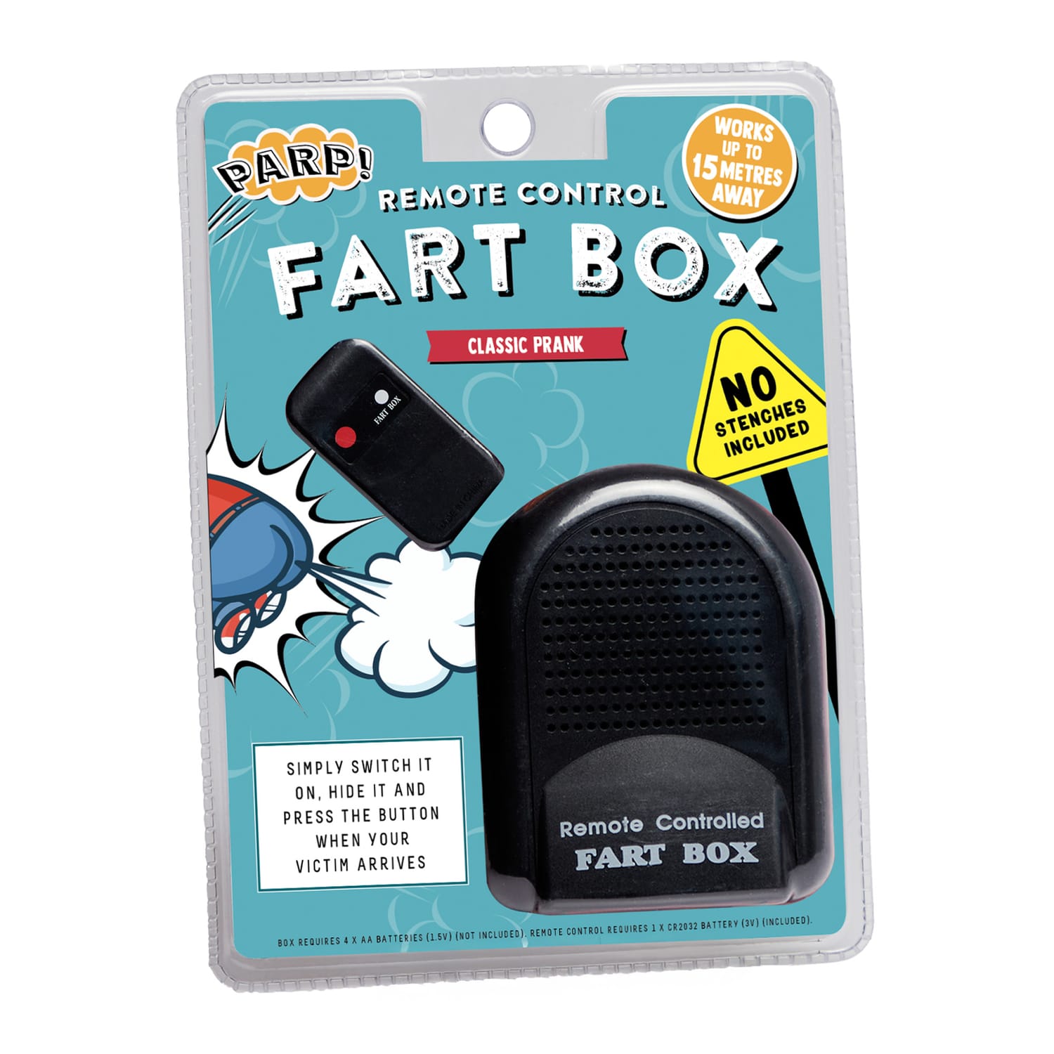 Remote Controlled Fart Box | Home Bargains