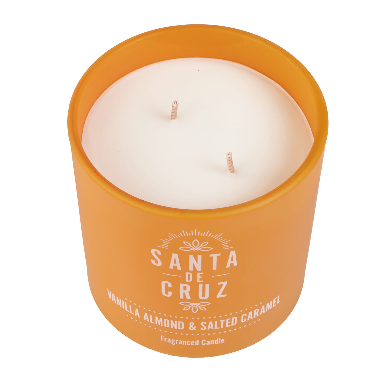 Santa De Cruz Scented Candle Jar 350g - Vanilla Almond & Salted Caramel ...