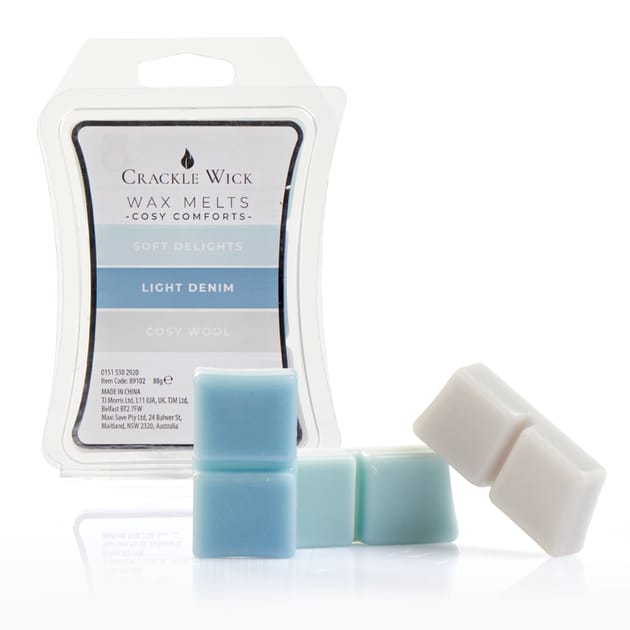 Crackle Wick Wax Melts - Cosy Comforts x2 | Home Bargains