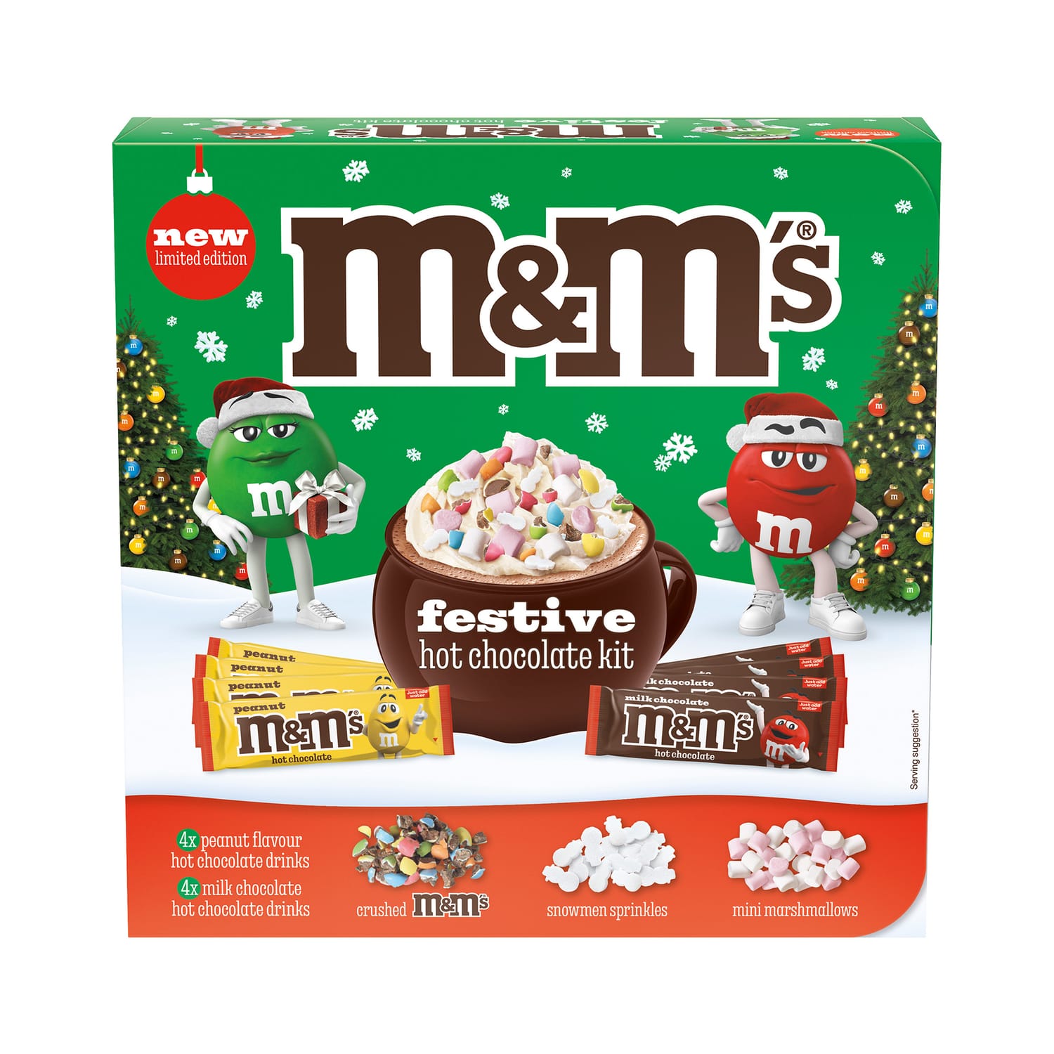 M&M's Limited Edition Festive Hot Chocolate 272g | Home Bargains