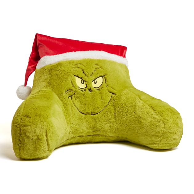 The Grinch Snuggle Cushion | Home Bargains