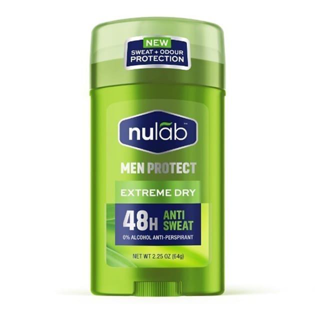 Nulab Mens Deodorant Stick - Protect Extreme Dry | Home Bargains