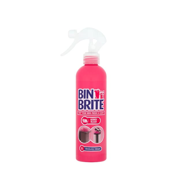 Bin Brite Bin Odour Neutraliser Spray 400ml - Berry Blast | Home Bargains