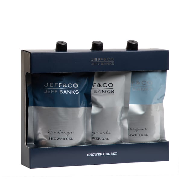 Jeff & Co by Jeff Banks Shower Gel Set | Home Bargains