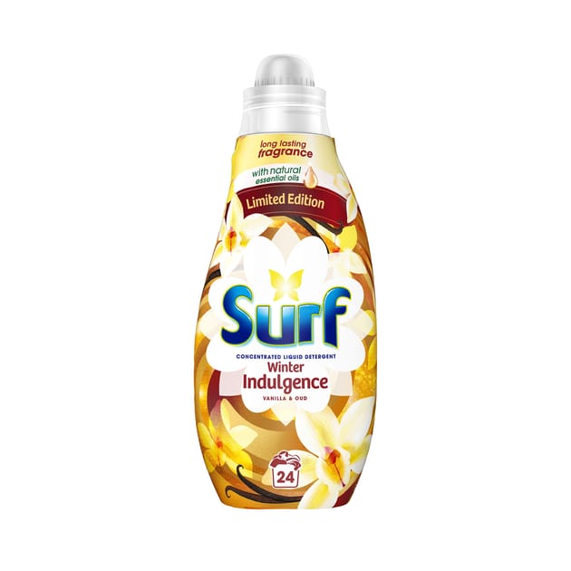 Surf Limited Edition Winter Indulgence Laundry Detergent 24 washes 648ml | Home Bargains