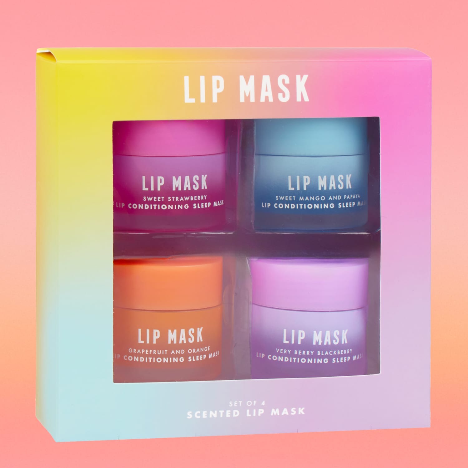 Fruity Beauty Lip Mask Set | Home Bargains