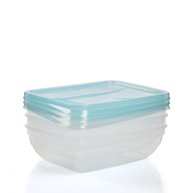 Kitchen Essentials 1L Food Boxes 3 Pack | Home Bargains