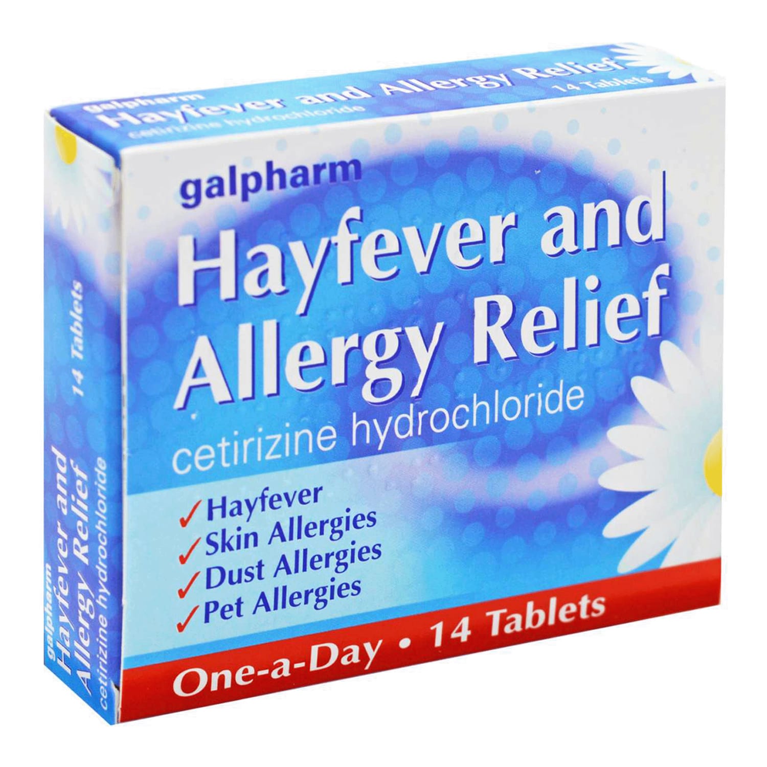 Galpharm Hayfever and Allergy Relief 14 Tablets | Home Bargains