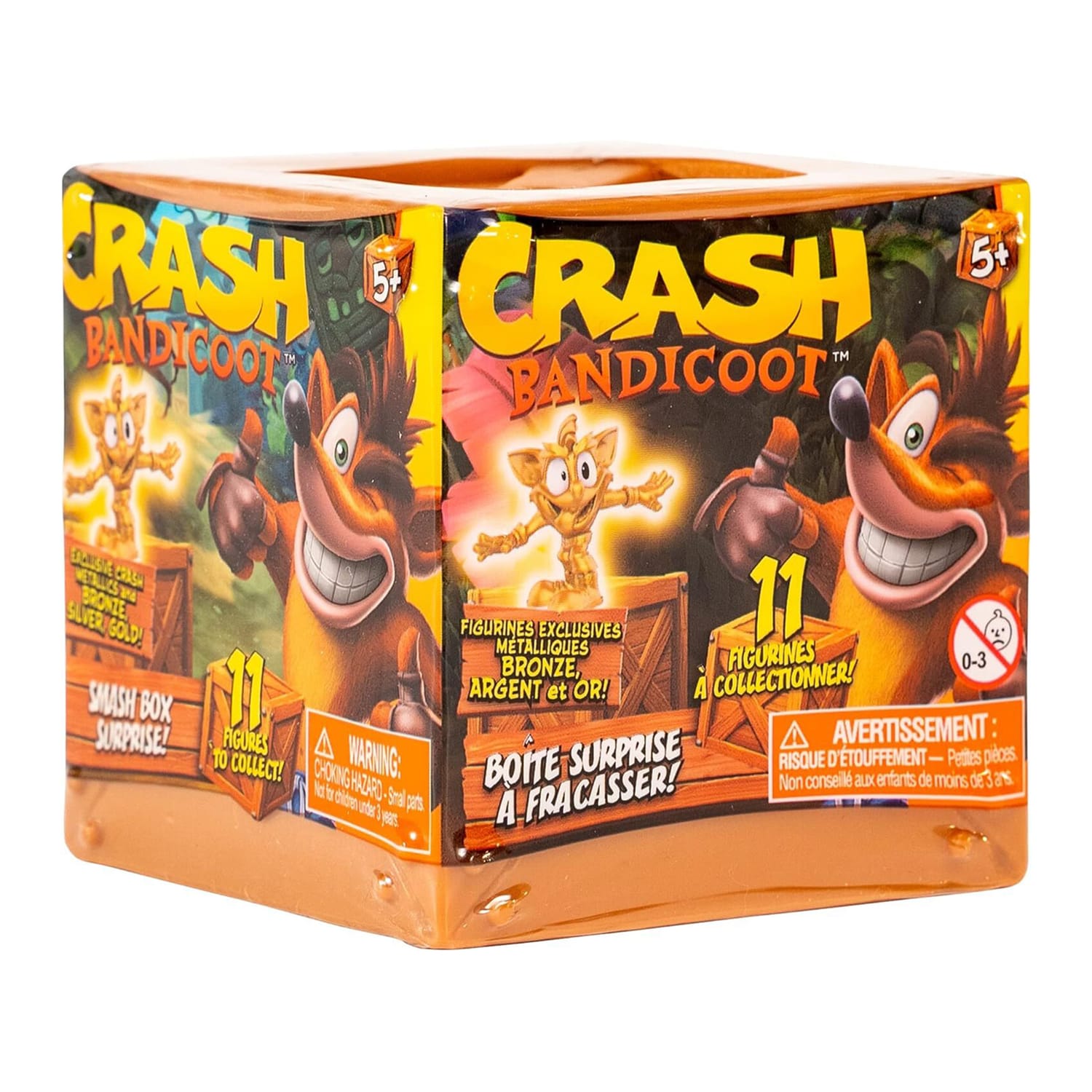 Crash Banicoot Smash Box Surprise Figure | Home Bargains