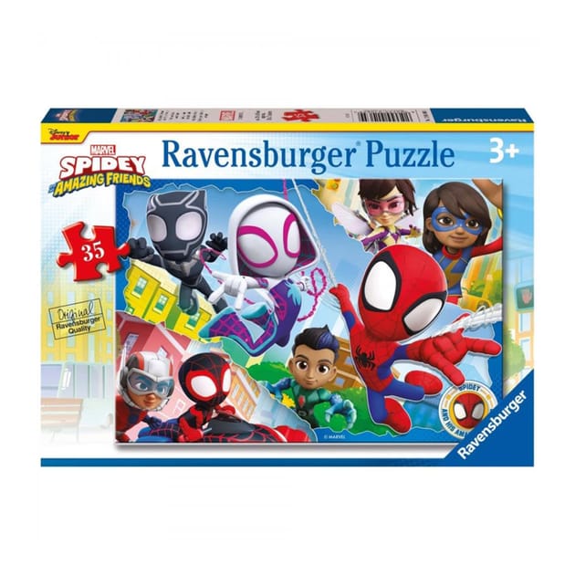 Ravensburger Spidey & His Amazing Friends 35 Pieces Puzzle | Home Bargains