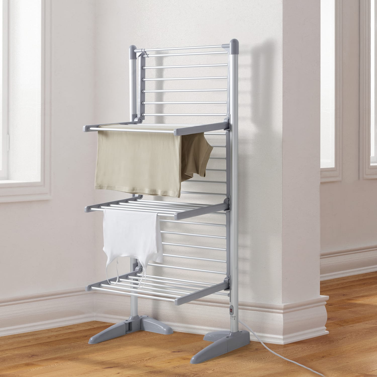 Pifco Electric 3 Tier Heated Airer | Home Bargains