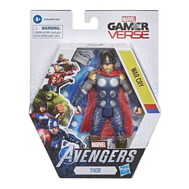 Hasbro Marvel Gameverse Action Figure 6" Toy - Thor | Home Bargains