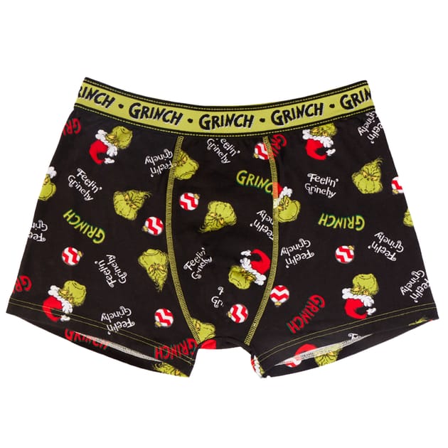 Grinch underwear store