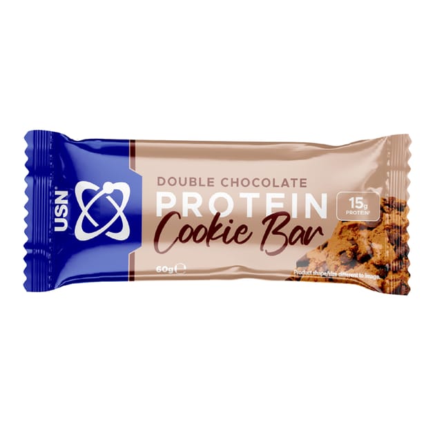 USN Select Protein Cookie Bar 60g - Double Chocolate x12 | Home Bargains