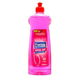 Crystale Rinse Aid 500ml - Lemon | Home Bargains
