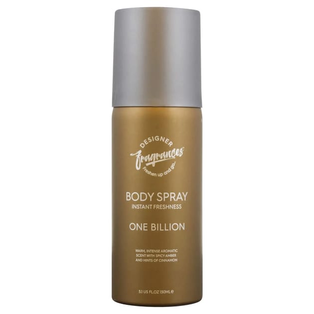 Designer Fragrances Body Spray 150ml - One Billion | Home Bargains