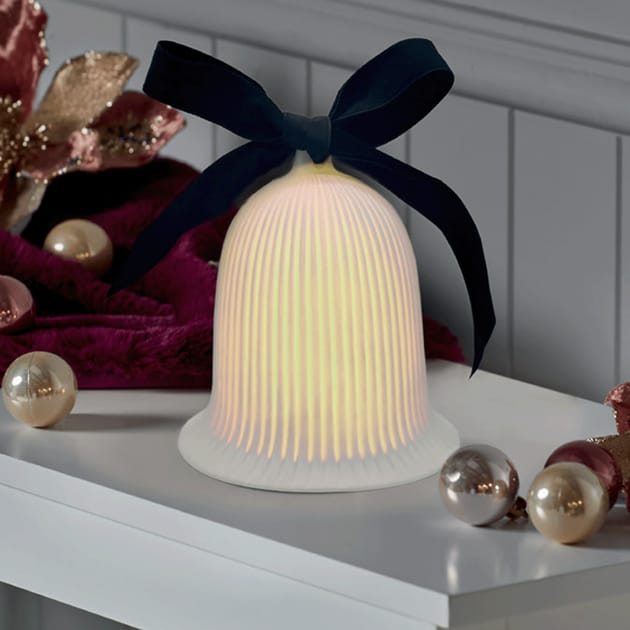 Elegance LED Ceramic Bell | Home Bargains