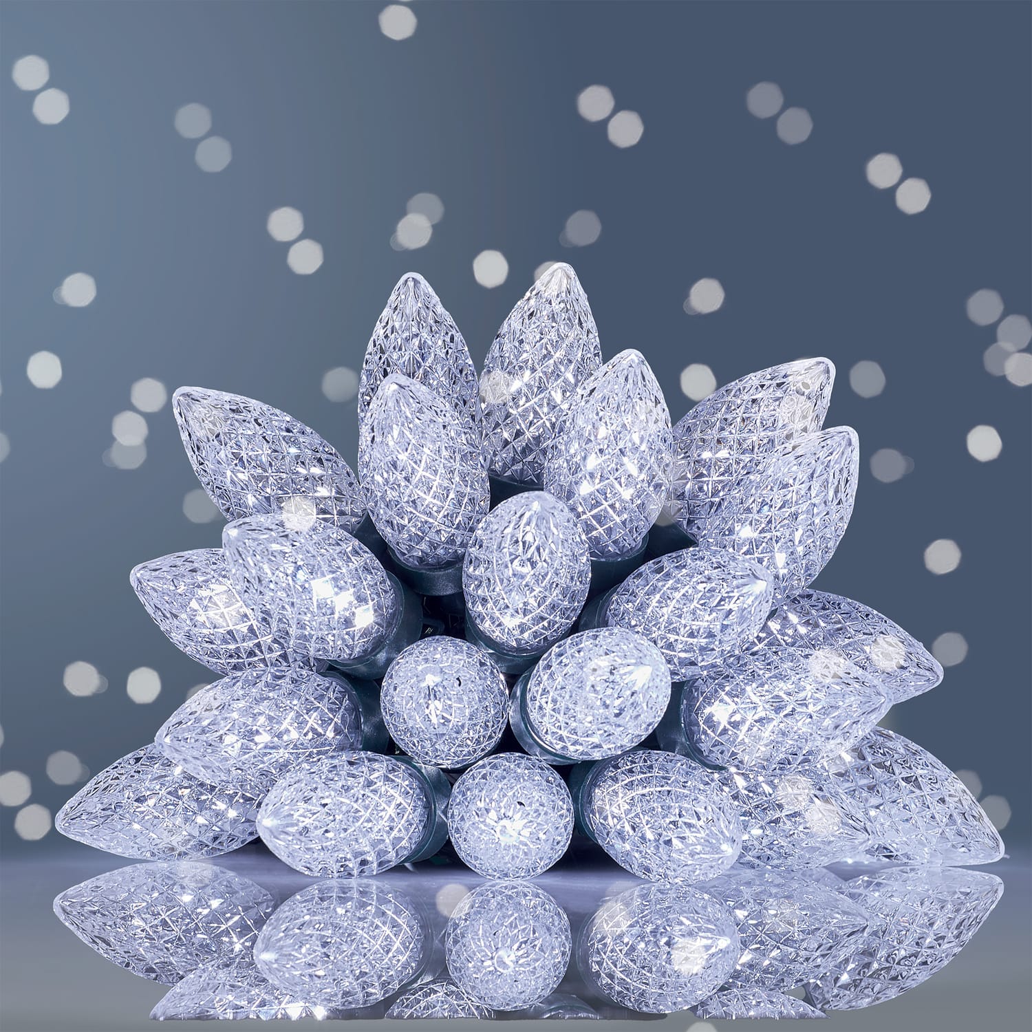 Prestige Mains Operated LED Pinecone String Lights | Home Bargains
